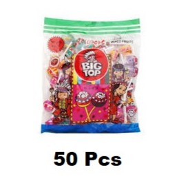 60 Pcs Hamac Big Top Sour Pops Lollipops / Squid Game/ Dinosaur/ Pokemon Mix Fruit Lollipop ...
