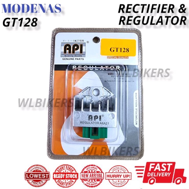 MODENAS GT128 RECTIFIER & REGULATOR - NEW STOCK- | Shopee Malaysia