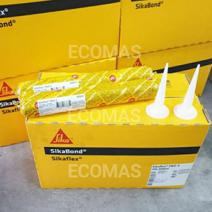 SIKAFLEX PRO-3 GREY (600ml) Polyurethane sealant for floor joints and ...