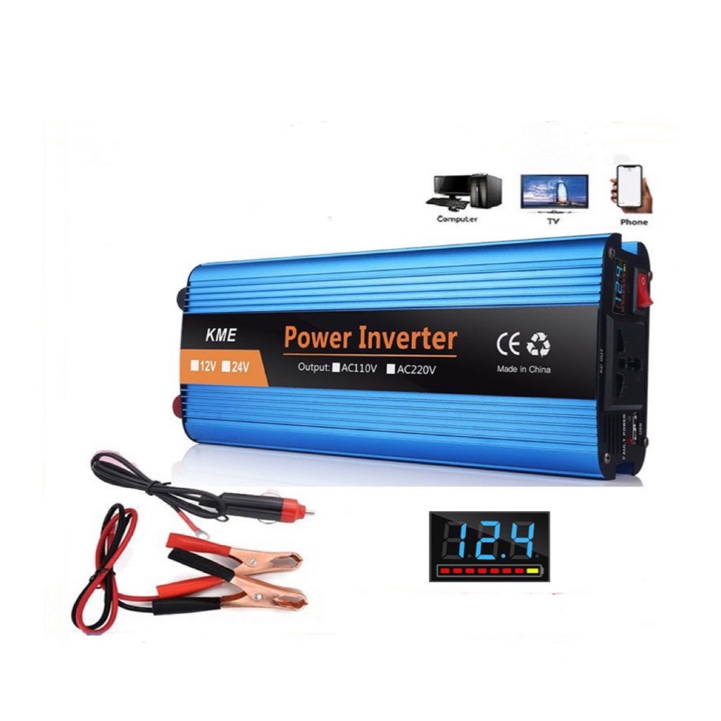 Malaysia 500/1200/2000/2600W Car Inverter Voltage 12V / 24V Transformer ...