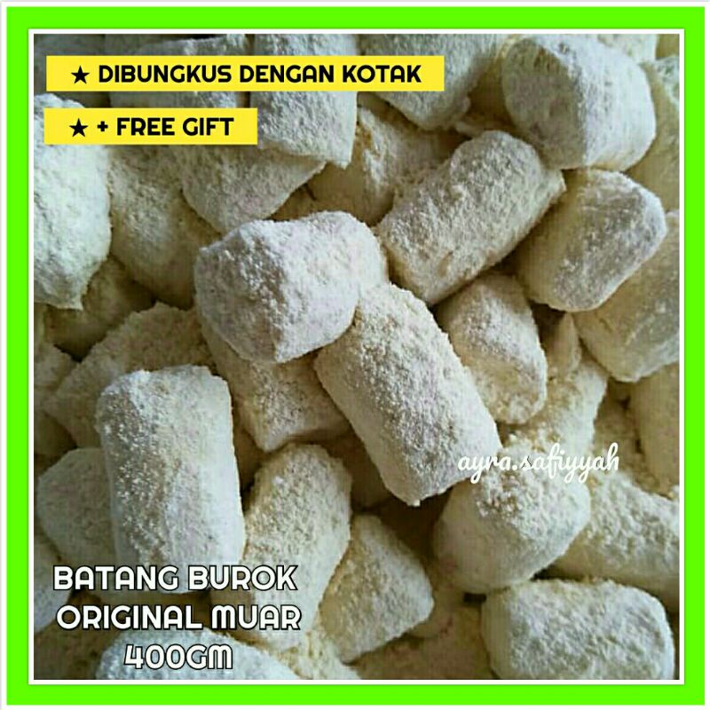 Kuih Batang Buruk Muar Original Kuih Batang Burok Original | Shopee ...