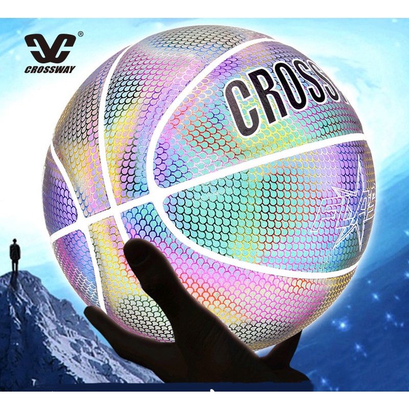 [Crossway Holographic Reflective Basketball 反光篮球] Ball Luminous Night ...
