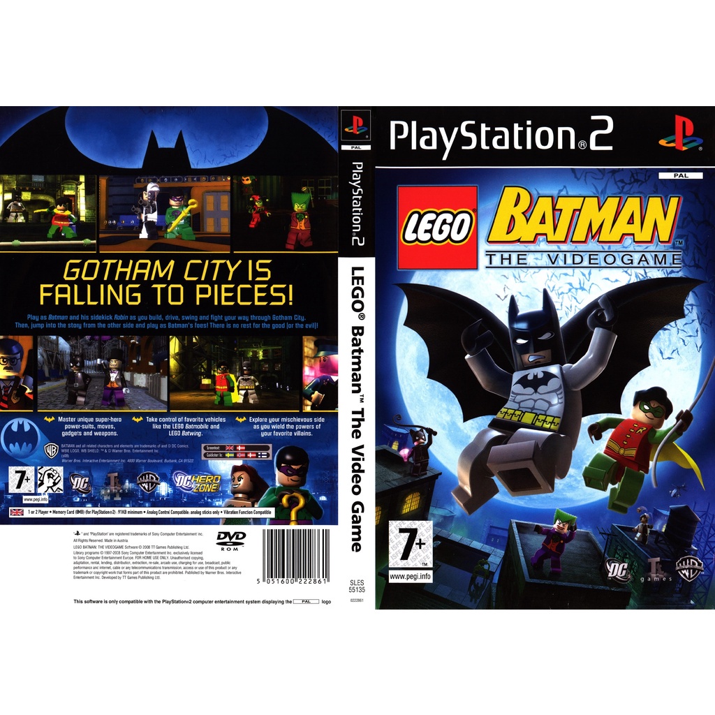 LEGO Batman The Video Game (CD Games PS2) | Shopee Malaysia
