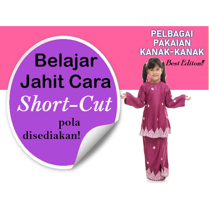 (13 SET POLA & NOTA JAHIT) PAKAIAN KANAK2 - BEST SELLER | Shopee Malaysia