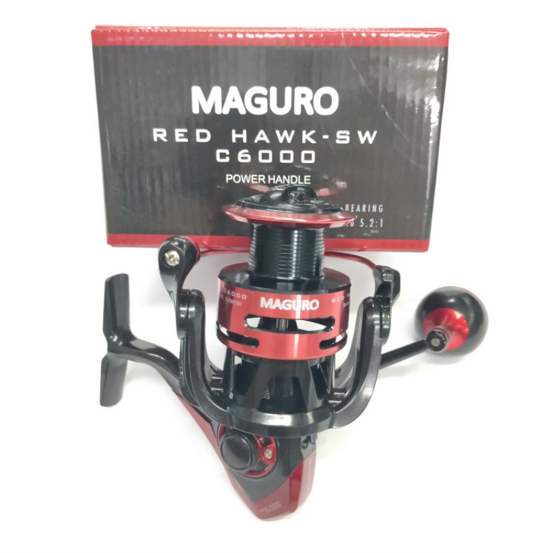MAGURO RED HAWK SPINNING REEL | Shopee Malaysia