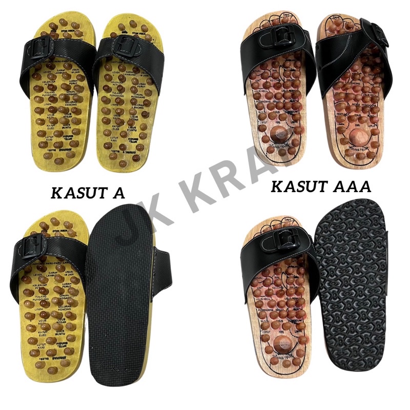 Kasut Urut Kaki Wooden Reflexology Shoes Shopee Malaysia