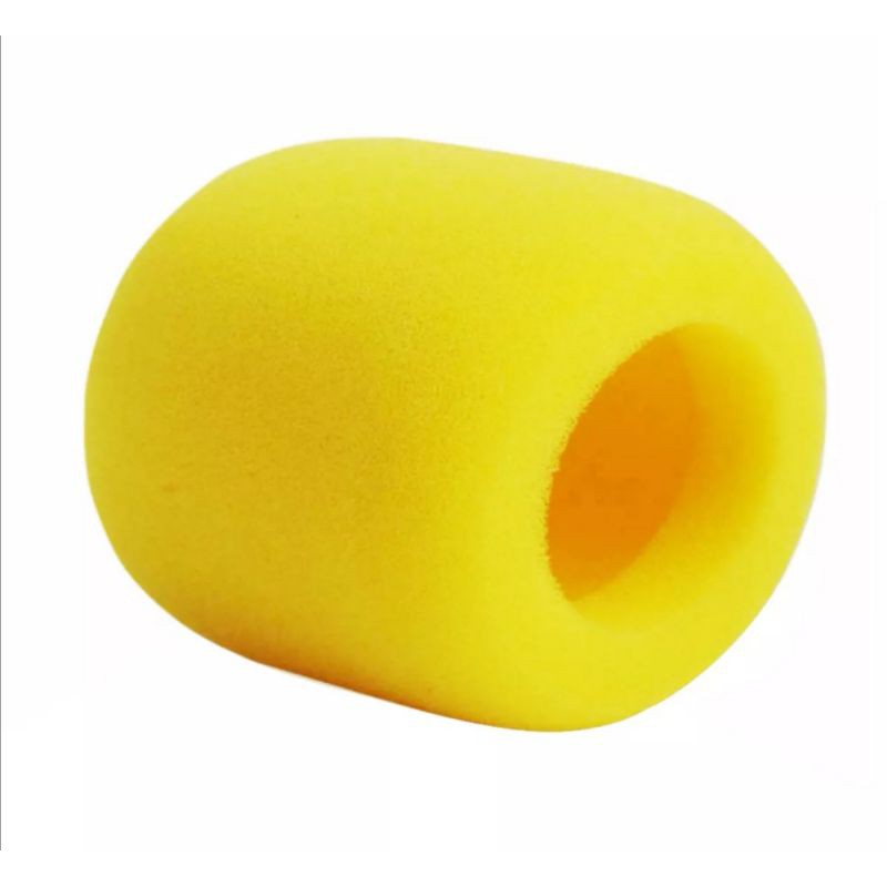 1pcs Practical Small Black Microphone pad Headset Windscreen Sponge ...