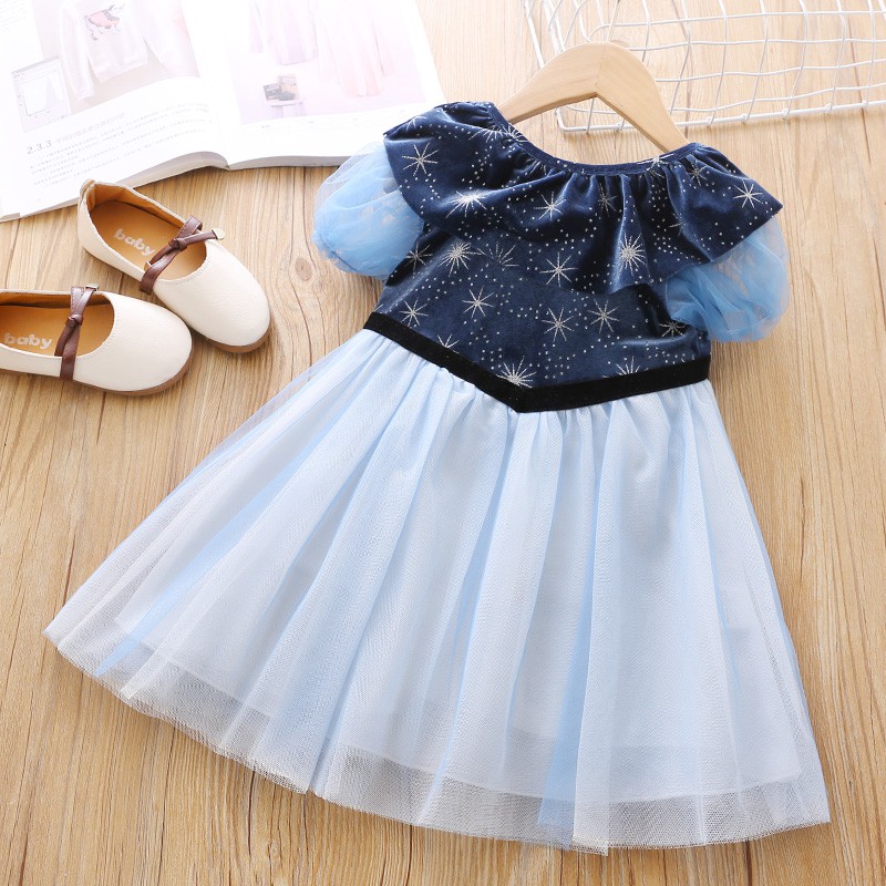 Princess Starry Dress (Ready Stock) | Shopee Malaysia