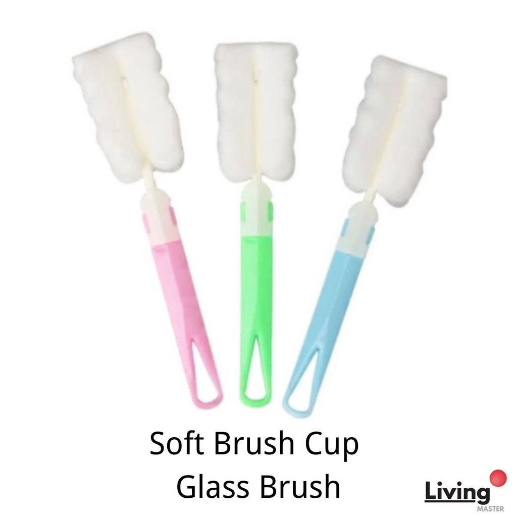 Water Bottle Sponge Brush Removable Soft Sponge Non-toxic Detachable ...