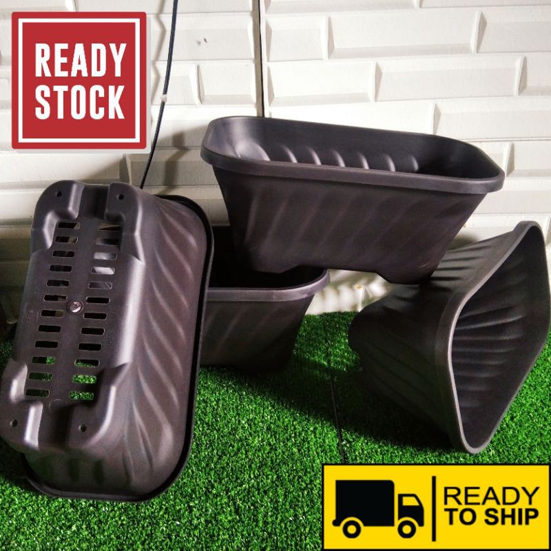 READYSTOCK🔥 Pasu Viral / Flower Pot Pasu Bunga Plastik Panjang | Shopee ...