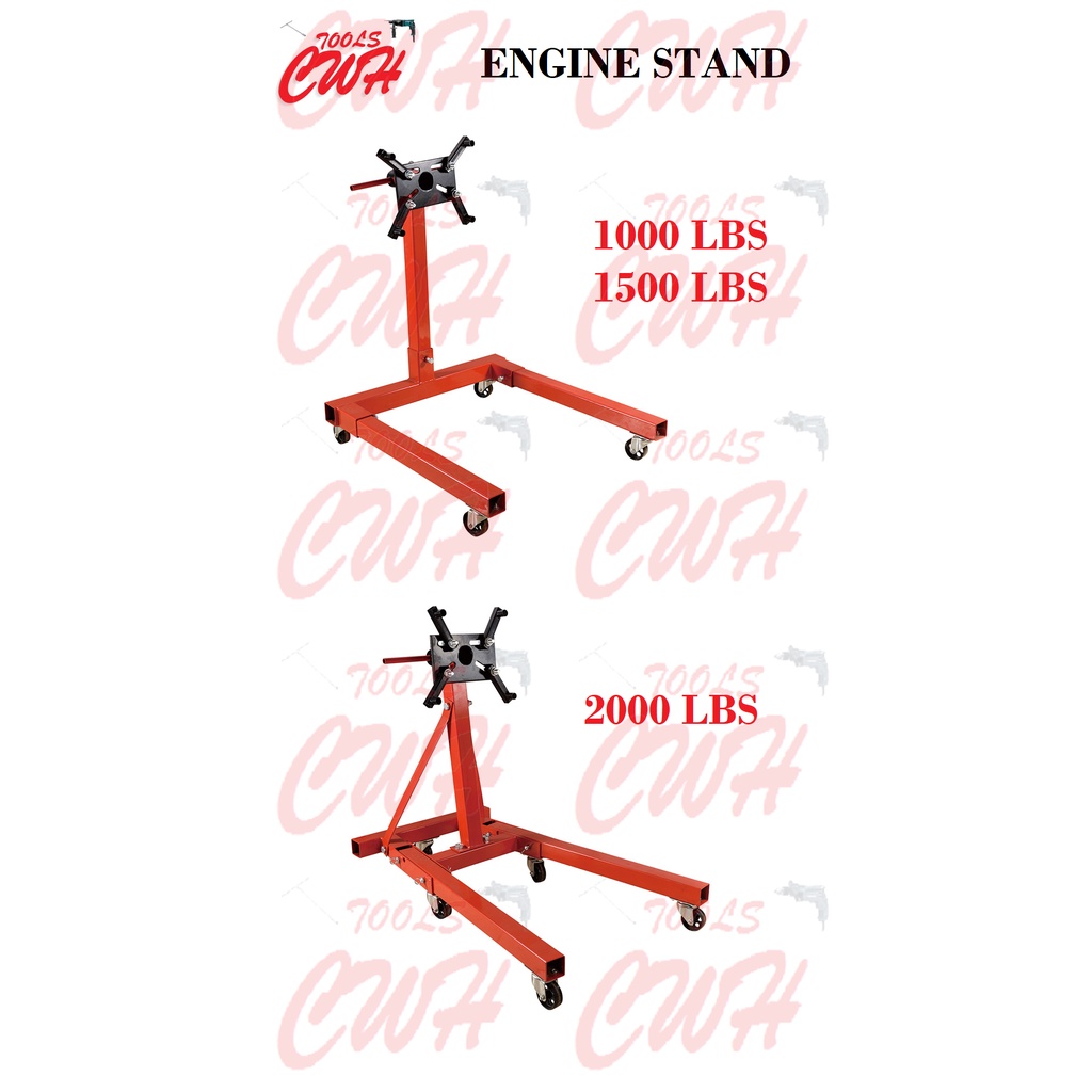 1000LBS 1500LBS 2000LBS ENGINE STAND ALAT GARAGE BENGKEL Automotive ...