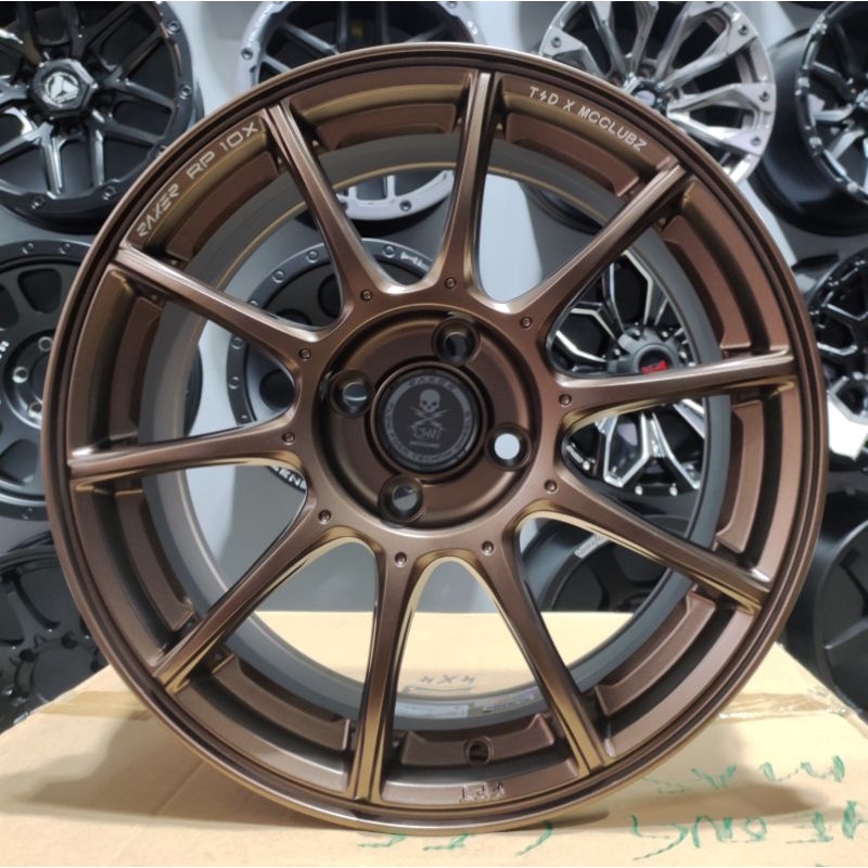 Raxer RP10x Flow Forming Wheel 16x7JJ ET42 (4x100) | Shopee Malaysia