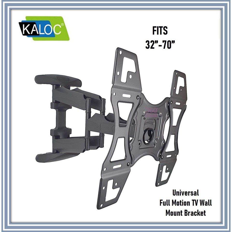 KALOC X7 32'-70' UNIVERSAL FULL MOTION LCD LED TV WALL MOUNT BRACKET ...