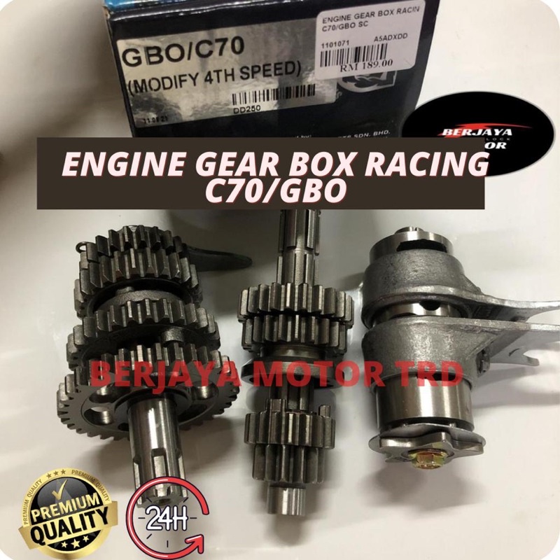 racing engine gear box honda Gbo /C70 /Gbo-J 4th | Shopee Malaysia