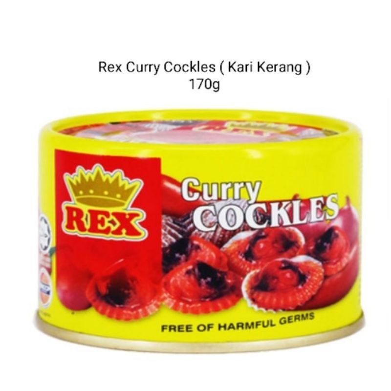 REX TIN KARI AYAM/KARI KERANG/CUTTLE FISH.160G-280g | Shopee Malaysia