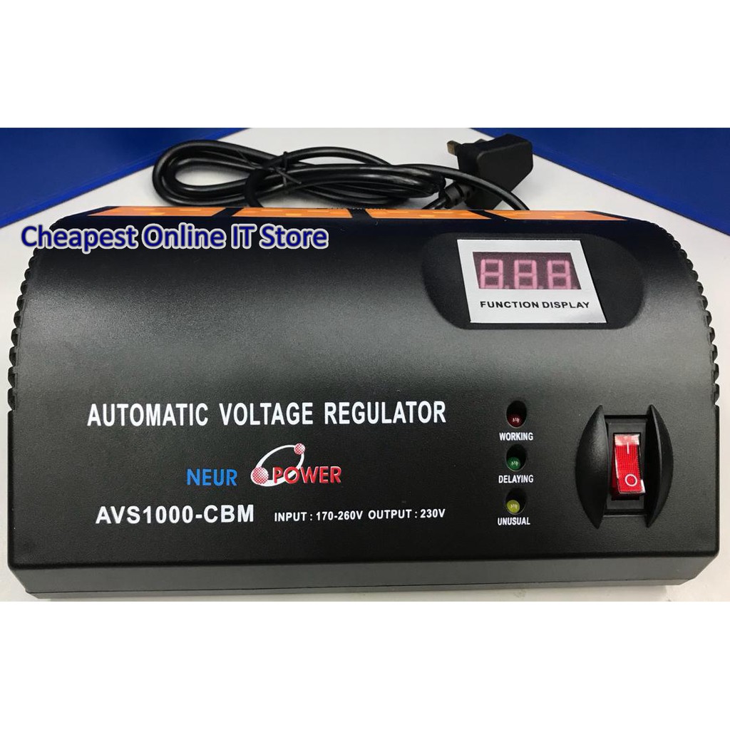 Neuropower AVS1000-CBM AVR 1KVA (AVR-100CBM) Automatic Voltage ...