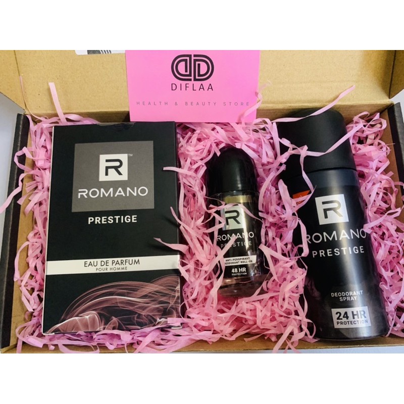 Romano Perfume Gift Set For Men - 1 Set | Shopee Malaysia