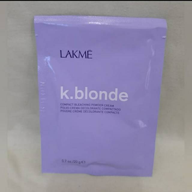 Lakme Bleaching Powder Cream Sachet 20 Grams | Shopee Malaysia