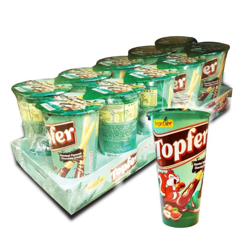 [TKM] Topfer Chocolate Crunchy Sticks ( 10's x 40g) | Shopee Malaysia