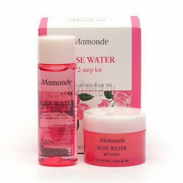 [READY STOCK] Mamonde Rose Water 2-step Kit (Toner and Gel Cream ...
