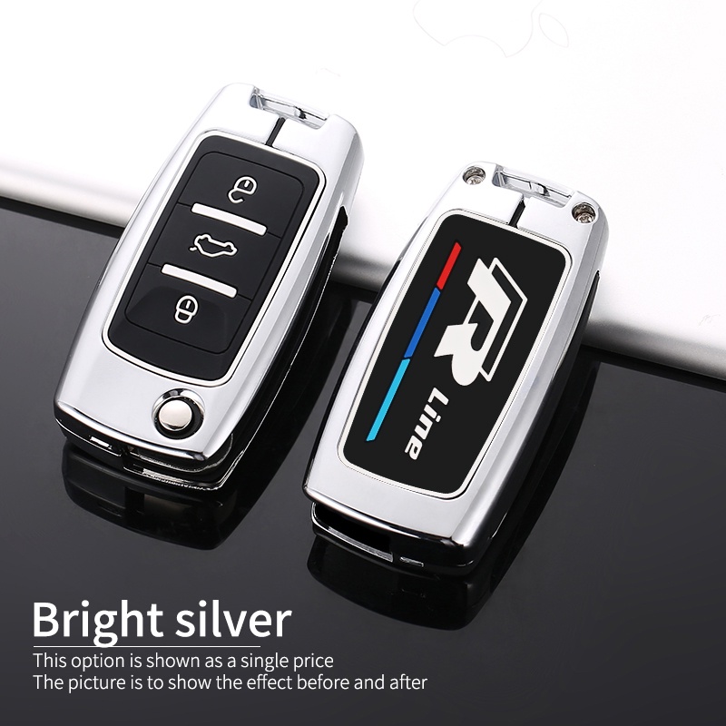 Car Key Case Cover For VW Volkswagen Polo Tiguan Passat B5 B6 B7 Golf 4 ...