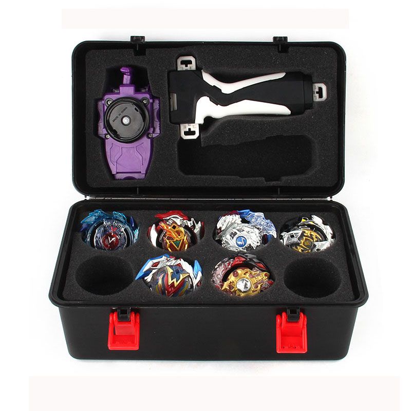 Beyblade Burst Portable Launcher Receiving Box Storage Case With Foam ...