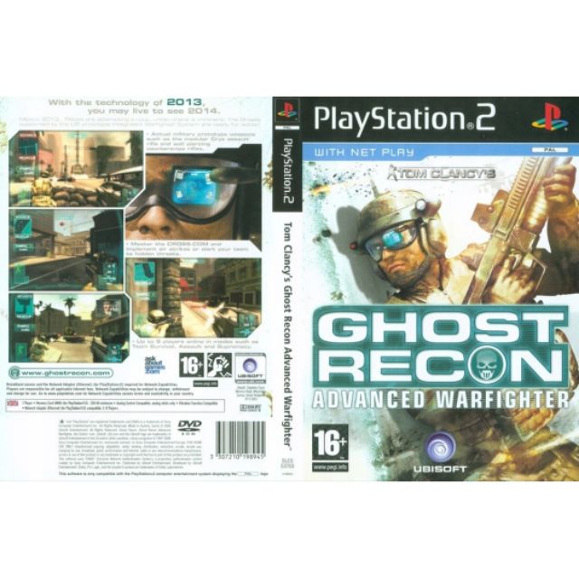 PS2 GAMES COLLECTION (Tom Clancy's Ghost Recon Advanced Warfighter ...