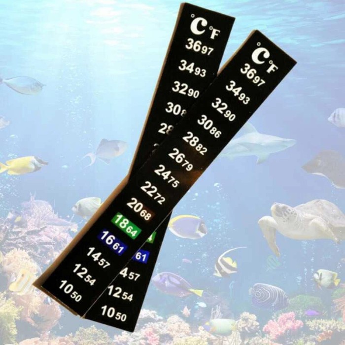 AQUARIUM TEMPERATURE TEMPERATURE MEASURING STICKER | Shopee Malaysia