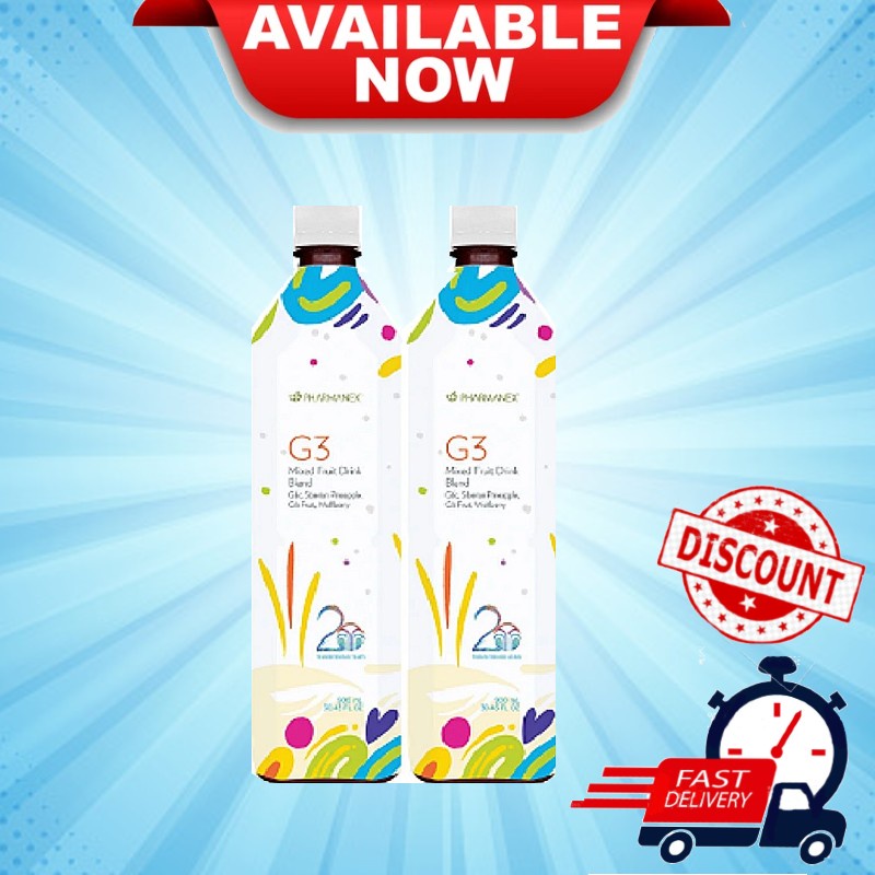Nuskin G3 Juice 2 Bottles Package (900ml x 2 bottles) G3 2 瓶配套 (900毫升x2瓶) | Shopee Malaysia