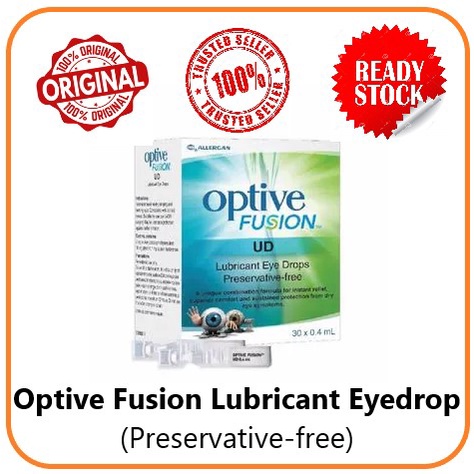 Optive Fusion UD 30 x 0.4ml Lubricant Eye Drops | Shopee Malaysia
