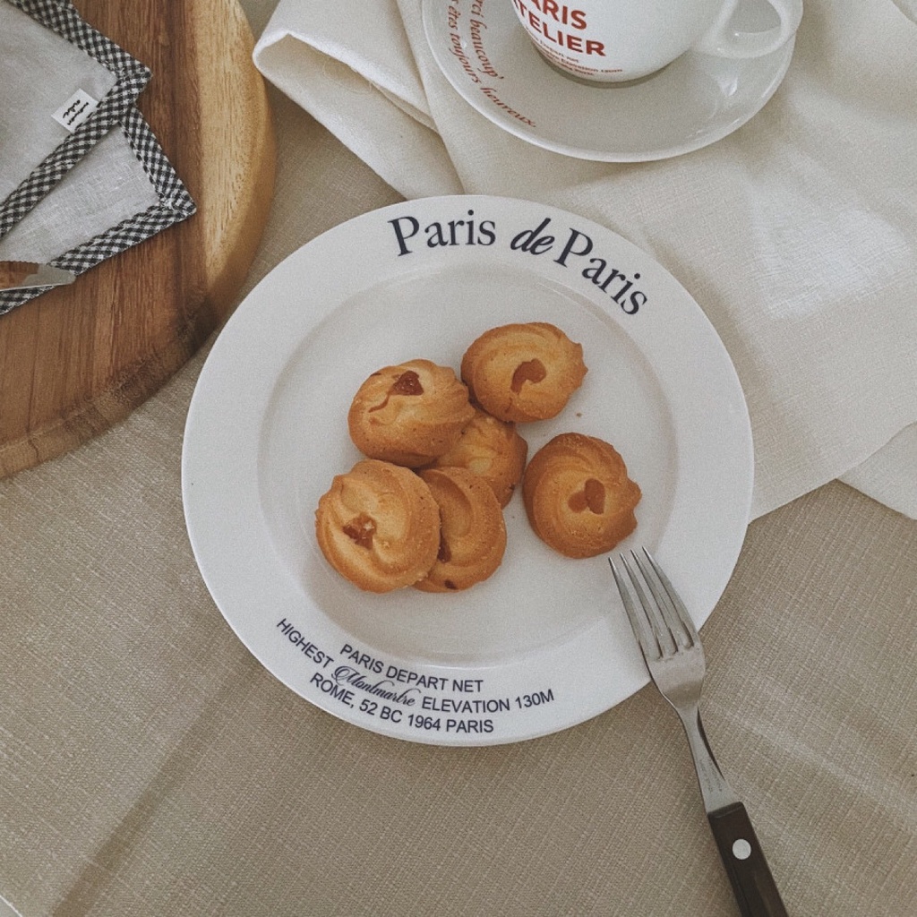 Paris - Paris de Paris letter plate 20cm | Shopee Malaysia