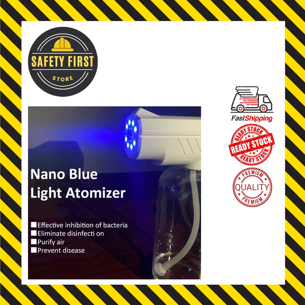 Sanitizer Spray Gun Hand Home Car Office Fogging Machine Handheld Blue ...