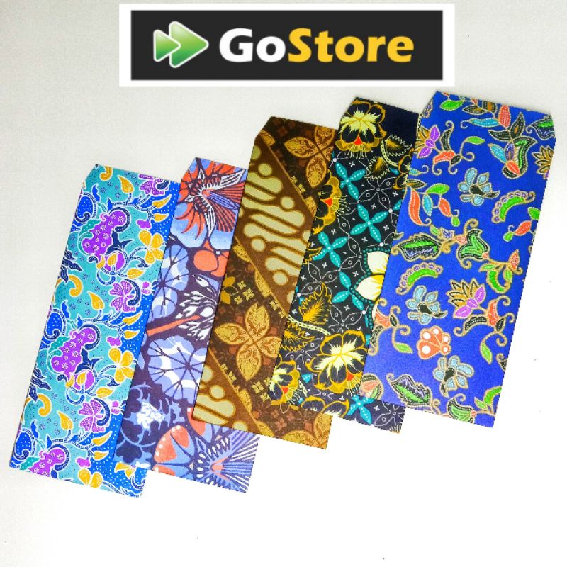 Sampul Duit Raya Batik Design/ Birthday Party Envelope/ Weddings Party ...
