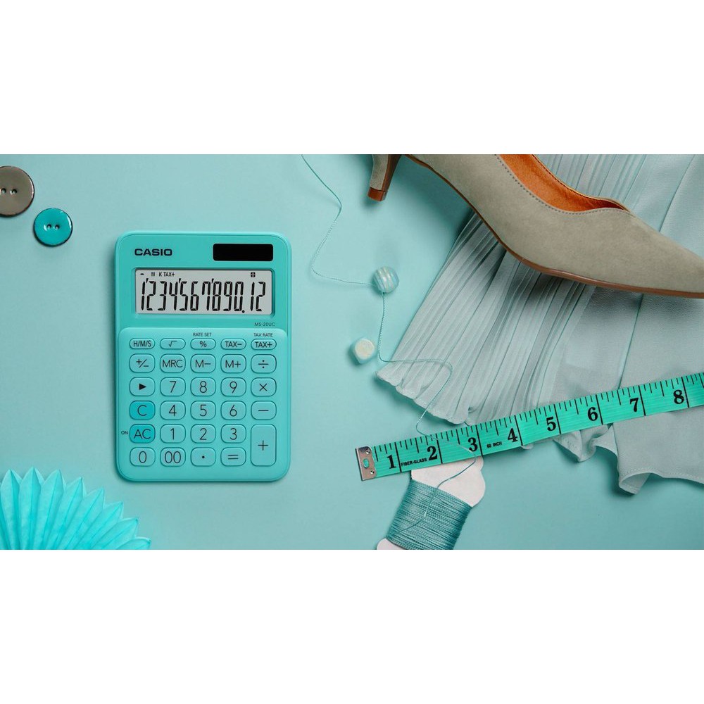 🔥READY STOCK🔥Casio New Colorful Series Calculator MS-20UC Original (1 Year warranty)/Limited ...