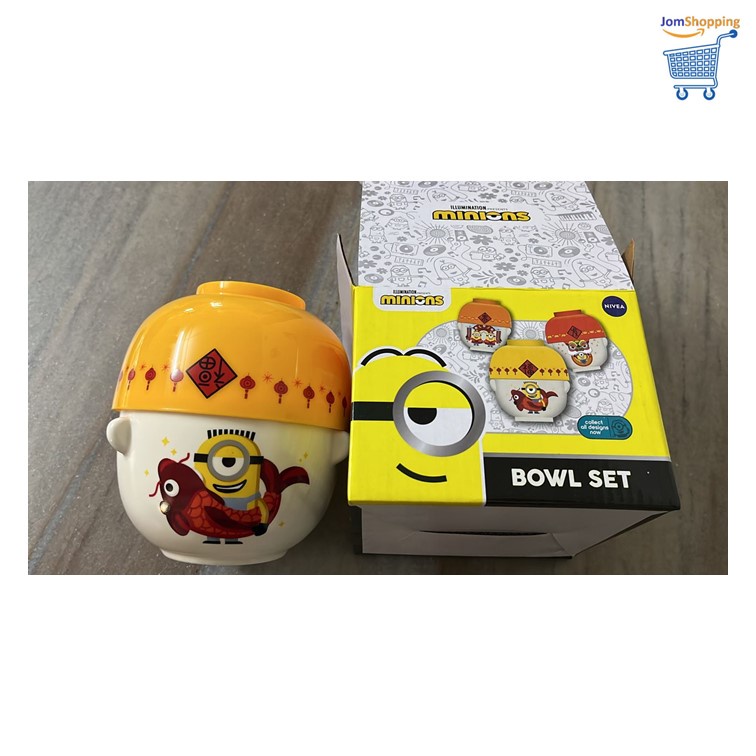Minions Bowl Set (Random Design) | Shopee Malaysia