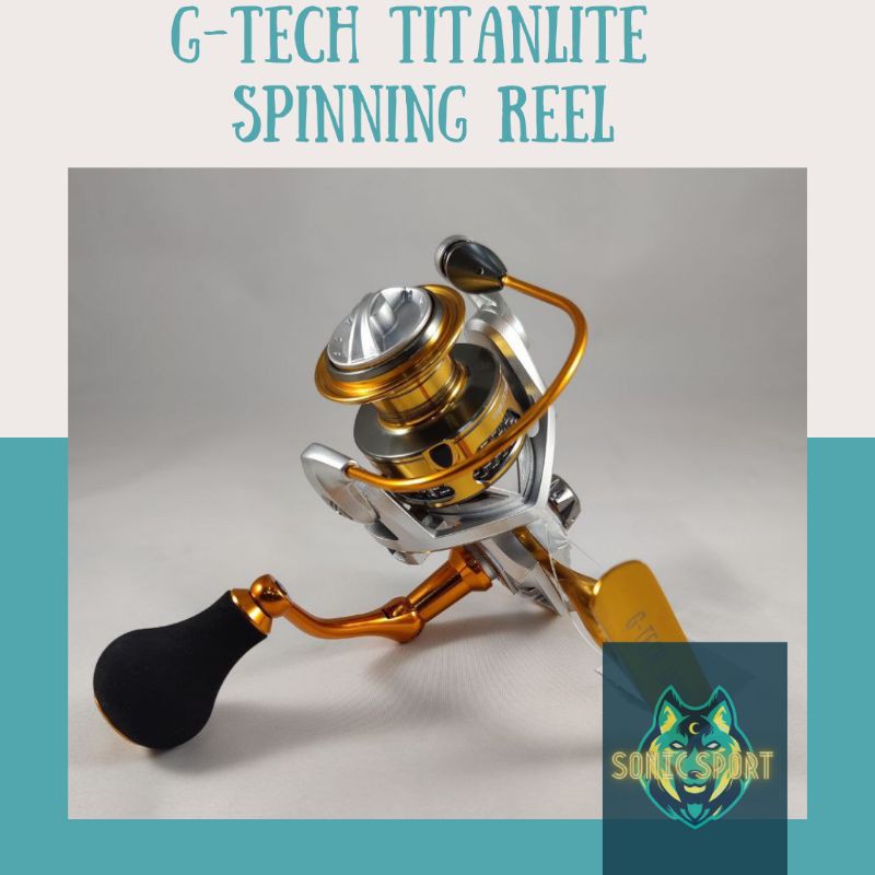 🔥G-Tech Titanlite 2000 Spinning Reel🔥 | Shopee Malaysia