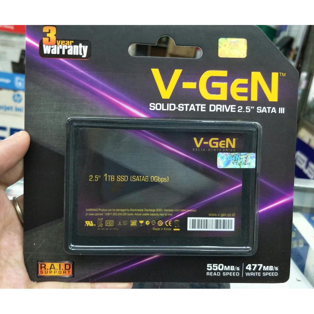 Ssd V-GEN 1TB 2,5''(SATA 6,0Gbps) | Shopee Malaysia