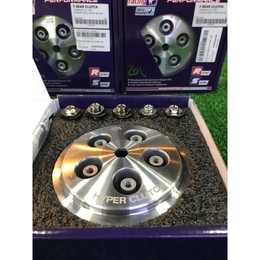 LC135ES 5S HYPER Clutch Racing with 5pcs Spring Uma Racing | Shopee ...