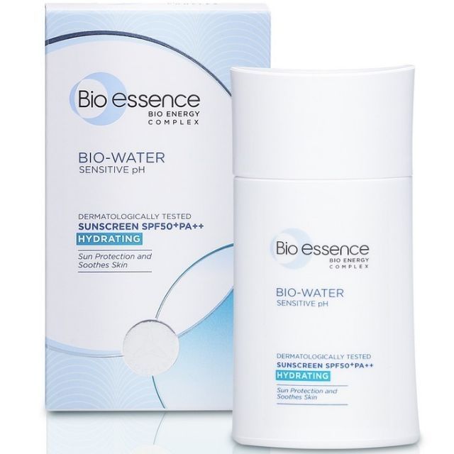 Bio-Essence Bio-Water Hydrating Sunscreen SPF50 (40ml) Mfg 2024 ...