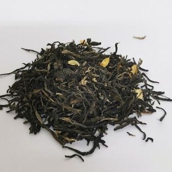 Jasmine Green Tea Leaves 茉莉绿茶叶 Teh Hijau Bunga Jasmin Flower Tea 花茶 ...