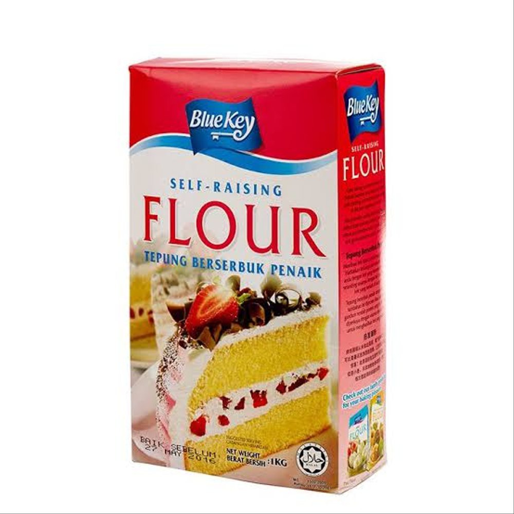 Blue Key Self Rasing Flour / Flour Flour Self-Sealing 1kg | Shopee Malaysia