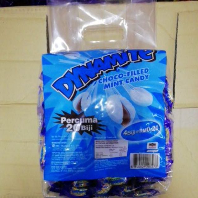 CLOUD 9 DYNAMITE CHOCO-FILLED MINT CANDY 1056g (320pcs) | Shopee Malaysia