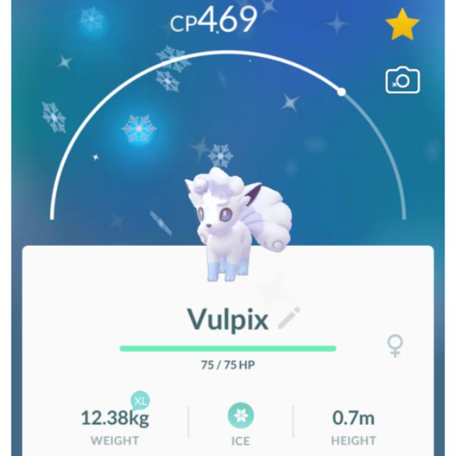 Pokemon Go Alolan Shiny Vulpix | Shopee Malaysia