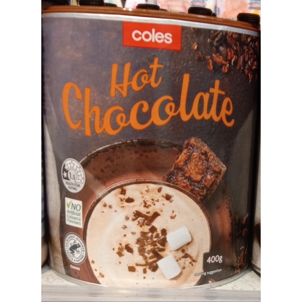 Coles Drinking Chocolate 400g | Shopee Malaysia