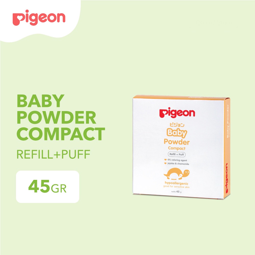 Pigeon Baby Powder Compact Hypoallergenic Baby Powder | Shopee Malaysia