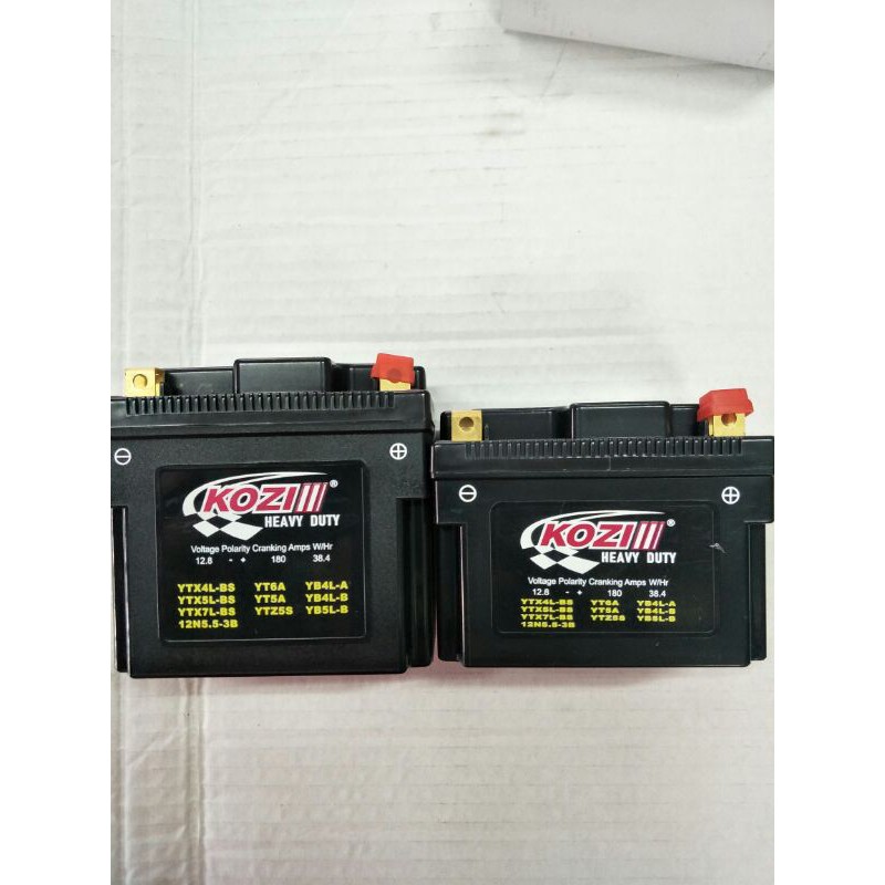 LITHIUM ION KOZI BATTERY EX5,WAVE,LC,y15ZR,RS150. | Shopee Malaysia