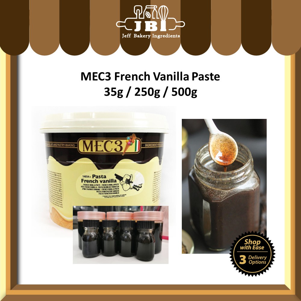MEC3 French Vanilla Paste Imported / Premium Pure Vanilla Paste ...