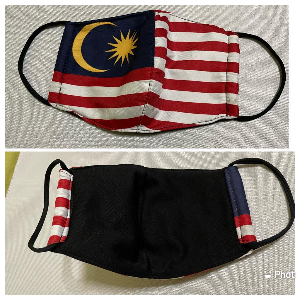 READY STOCK KIDS LADIES ADULT MASK PRINTED SPECIAL MERDEKA 2022 EARLOOP ...