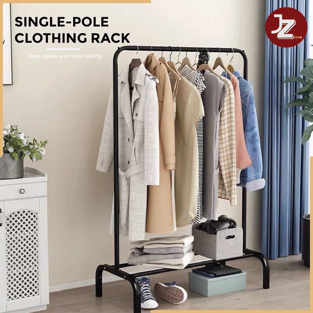 🔥 [Ready Stock] 🈶 Single-Pole Clothes Rack | 衣服架子单杠 | Perfect Indoor ...