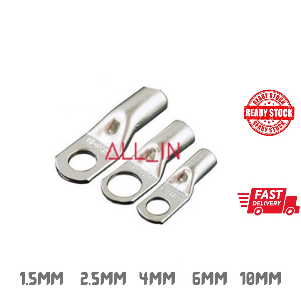 SC CABLE LUG 1.5mm 2.5mm 4mm 6mm 10mm | Shopee Malaysia